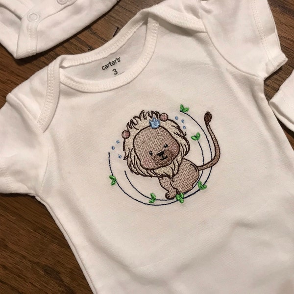 Lion Embroidery Designs - Safari Embroidery Design Machine Embroidery ...