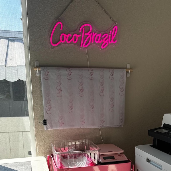 Custom Circle Neon Sign, Personalized Birthday Party Neon Light, Custom ...