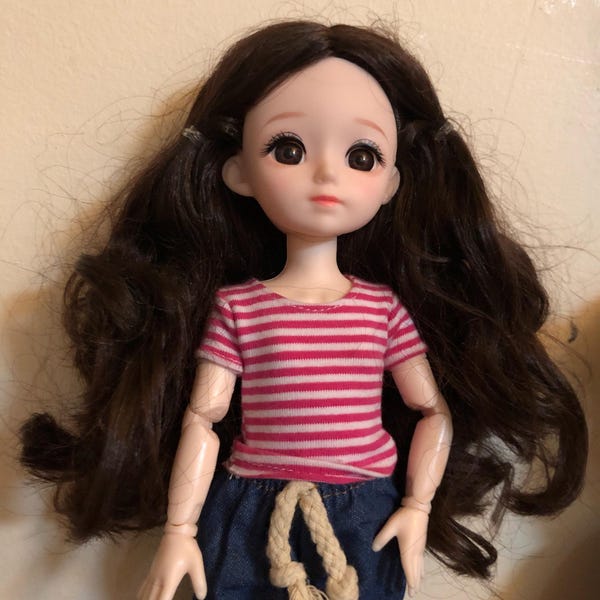 C021 Fishnet Doll Pantyhose Tights for 12 Fashion Dolls Poppy Parker ...