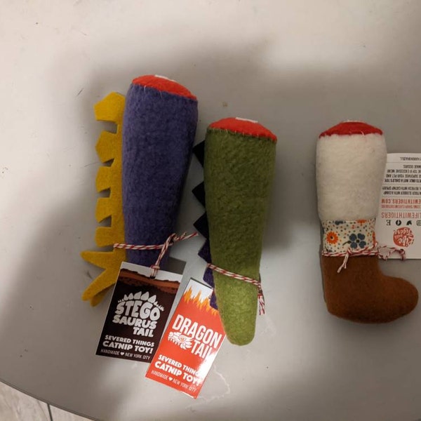 Severed Leg Catnip Toy / Zebra Leg / Cat Toy / Pet Gift / Cat Lover ...