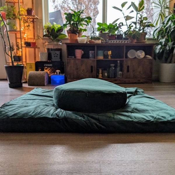 Meditation Bench, Folding Floor Seat, Bamboo Seiza Bench, Folding Yoga ...