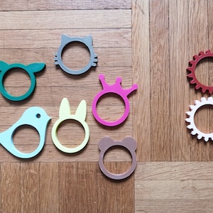 Diamond Ring Neon Jewel Neon Ring Minimalist Jewel - Etsy