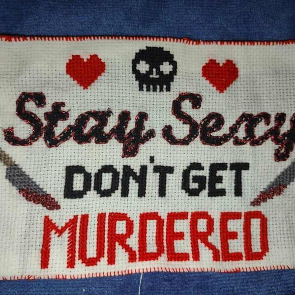 Hail Satan Cross Stitch PDF Pattern - Instant Download - Etsy