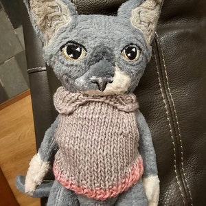 Drawing Into Stuffed Animal, Toy From Drawing, Custom Cat Plush ...