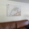 CUSTOM Nautical Map / Chart Printed on Canvas, Acrylic, or Metal Most ...
