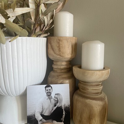 Small ARCH Timber Photo Stand, Photo Holder, Photo Display, Wooden Half ...