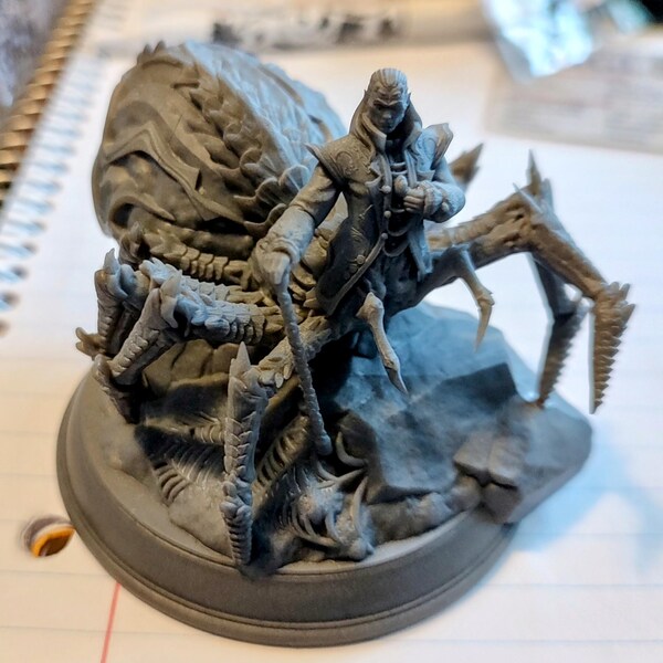 Drow Monk From DM Stash's Under Darkness Set. Total Height. Apx. 43mm ...