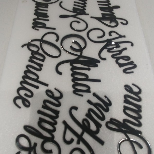 Personalized Laser-cut Table Names for Wedding Parties – Custom Seating ...