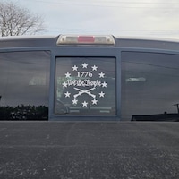 Don't Tread on Me 1776 Gadsden Snake Flag Car Truck Van Window or ...