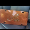Custom Mirror bronze License Plate, Car Tag, Personalized Car Tag ...