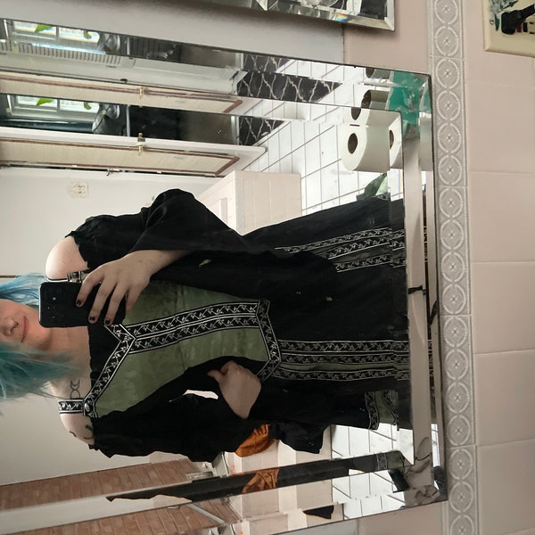 Fantasy Jacket, Gothic Frock Coat, Warrior Livery, Coat, Overcoat, Two ...