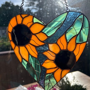 Mystical Cat on the Moon Halloween Stain Glass Suncatcher - Etsy