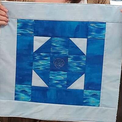 Ocean Theme Embroidery Designs, Edge-to-edge Starfish Embroidery, Boho ...