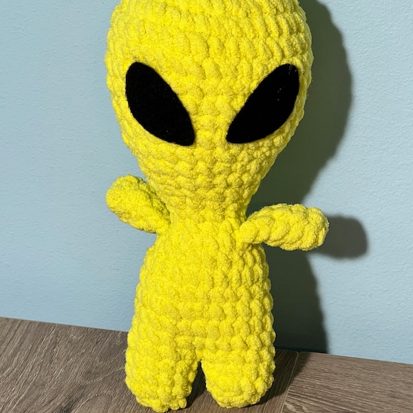 NO SEW Alien- Crochet Pattern - Etsy