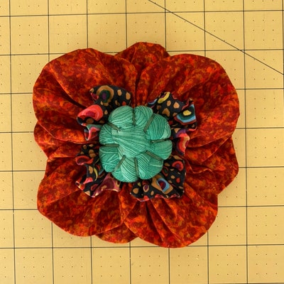 Jewelry Pouch Pattern, Fabric Flower Drawstring Bag Pattern, Bridal ...