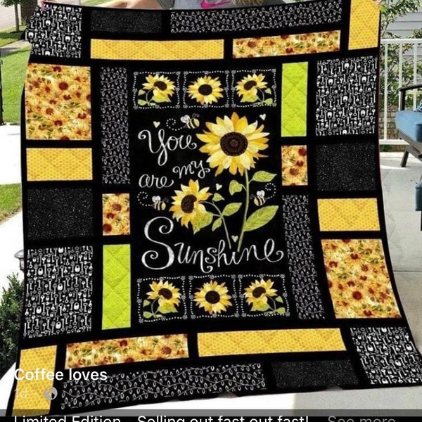Digital PDF Pattern File - You Are My Sunshine - Patches of Happiness Quilt Pattern - Etsy