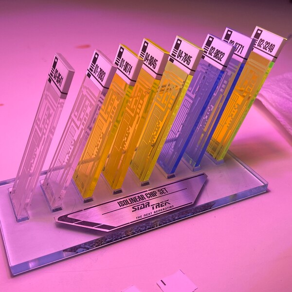 Star Trek Isolinear Chips TNG Set - Etsy