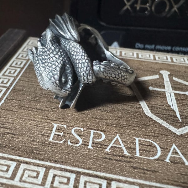 Toothless Ring Sterling Silver, How to Train Your Dragon Ring, Unisex ...
