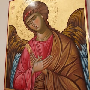 Saint Abigail Icon, St. Gobnait Icon, Deborah Religious Icon, Icon Hand ...