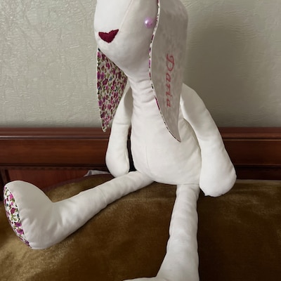 Rabbit Sewing Pattern Pdf for Instant Download, Bunny Rabbit Diy ...