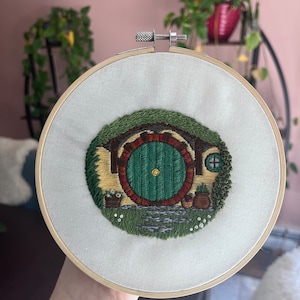 PDF Embroidery Pattern: Hobbit Door, Lotr - Etsy