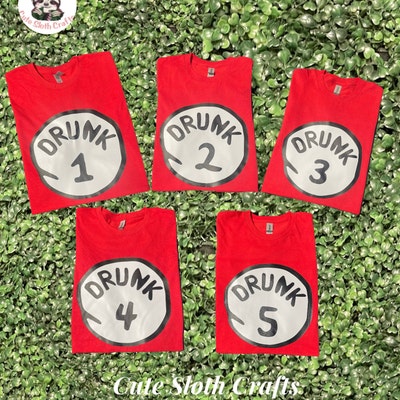 Drunk 1 Svg, Drunk 2 Svg, St. Patricks Day Svg, Thing 1, Thing 2. Svg ...