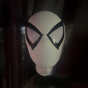 Spider Man Mask, Scarlet Mask, With Face Shell and White Lenses ...