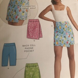 Simplicity Sewing Pattern 8612 Women's Easy Wrap Skirts by | Etsy