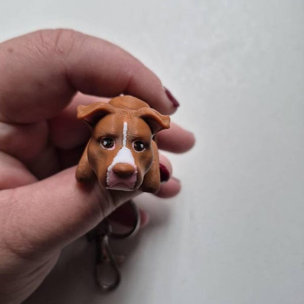 Rhodesian Ridgeback 3d Printed Keychain, Just Because Gift for Dog Mom ...