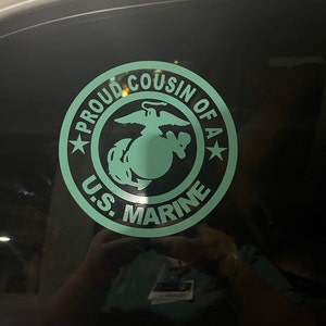 USMC Yellow Footprints With EGA If You Have to Ask Car Truck Van Window ...