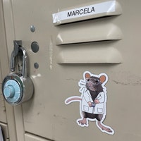 Lab Rat Enamel Pin - Etsy