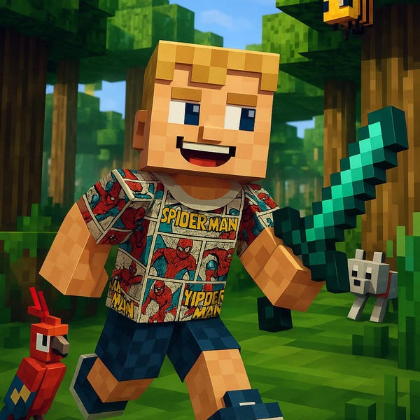 Custom Portrait Video Game Posters | Digital Item | Video Game Drawing ...