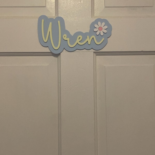 Personalized Name Sign, Door Name Sign, Nursery Name Sign, Baby Name ...