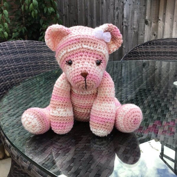 Crochet Teddy PDF Instant Downloadable Pattern - Etsy
