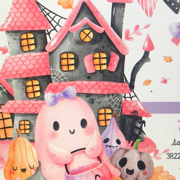 Pink Halloween Clipart, Halloween Clipart, Pink Ghost Clipart, Pumpkin ...