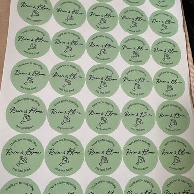 Rectangular Stickers, A4 Sheets, Matte Finish, Logo Stickers ...