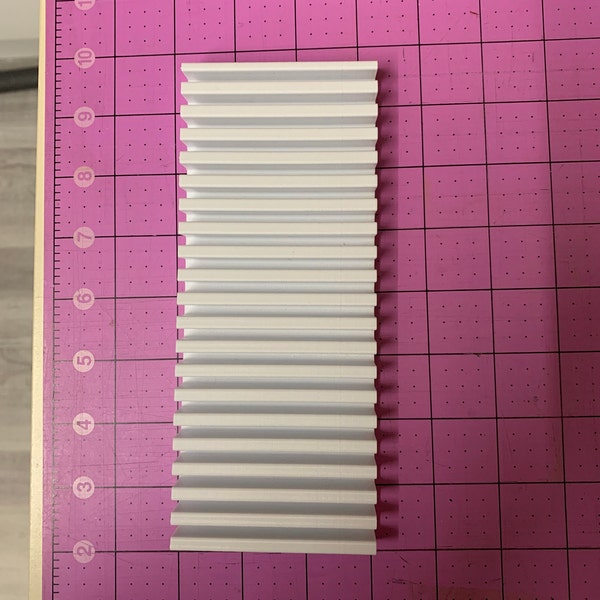 Hanging Quilting Ruler Rack: 18 Slot Organizer, Pick Your Size & Color ...