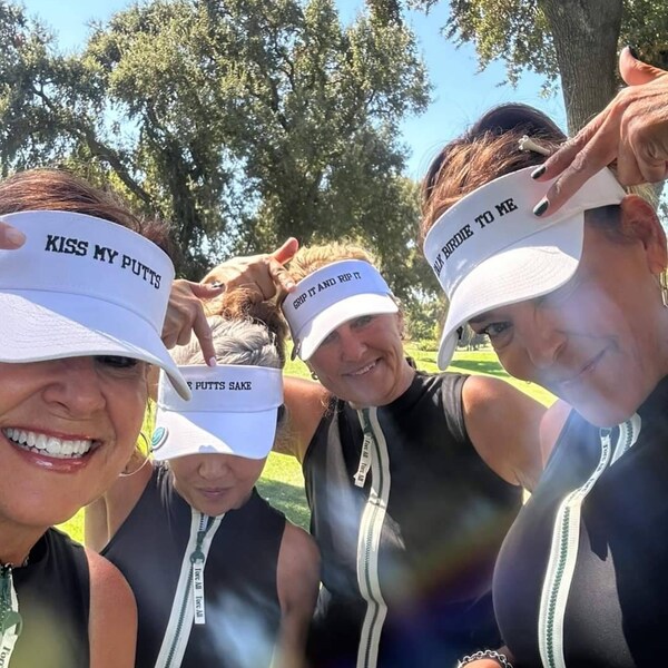 Personalized Golf Visor: Funny Embroidered Golf Party Hat - Etsy