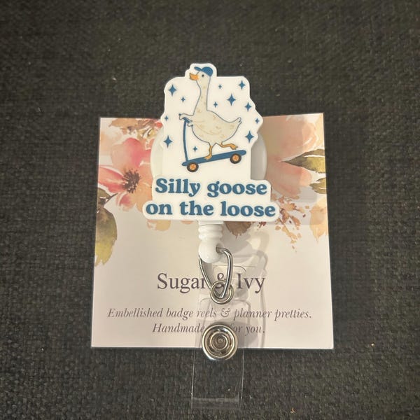 OT Badge Reel, Occupational Therapy Badge Reel, ID Holder, Badge Clip ...