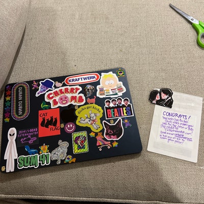 BLACKOUT Drumhead Stickers, Elder Emo Sticker, Alternative Stickers ...