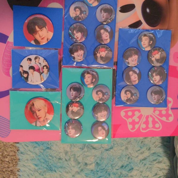 Great CONCERT Buttons to Use If You're Going to BTS Concerts Support ...