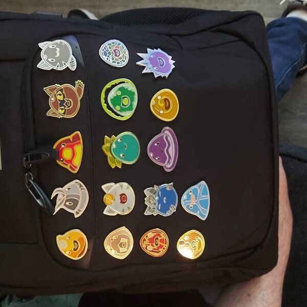 Quicksilver Slime Pin Slime Rancher Pin Enamel Pin - Etsy