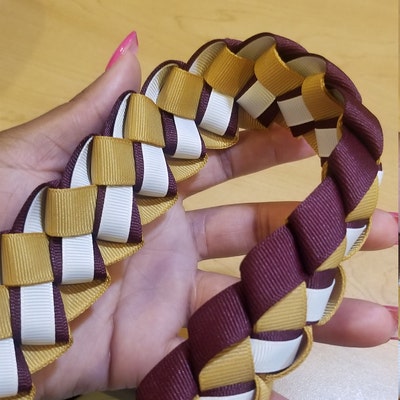 CUSTOM Gorgeous Graduation Ribbon Lei Thick, High-quality Ribbon - Etsy