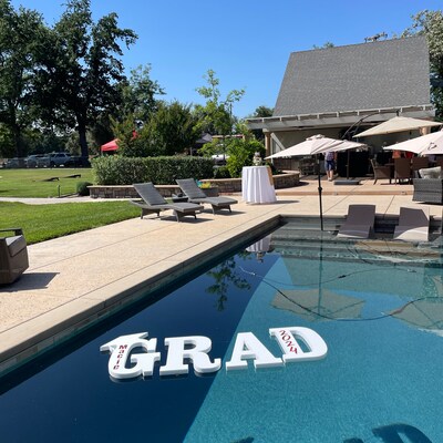 Custom Grad Foam Letters for Pool Party Decor Styrofoam Letters for ...