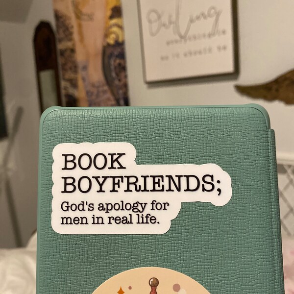 Book Boyfriends Waterproof Sticker - Etsy