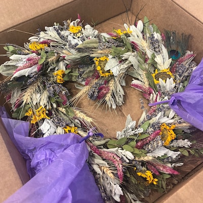 Biodegradable Wreath, Many Styles Available in 4 Sizes - Etsy