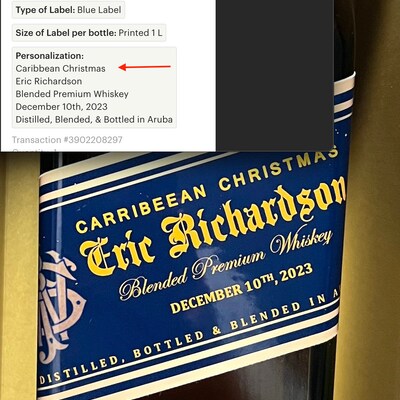 Custom Martinelli Cider Custom Label, Custom Sparkling Cider Sticker ...