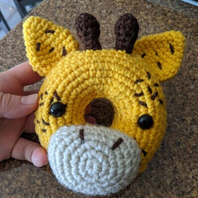 CROCHET PATTERN Doughnut Buddy Giraffe PDF Crochet Pattern - Etsy