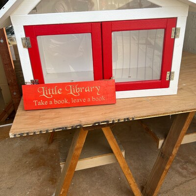 Little Library Sign - Etsy