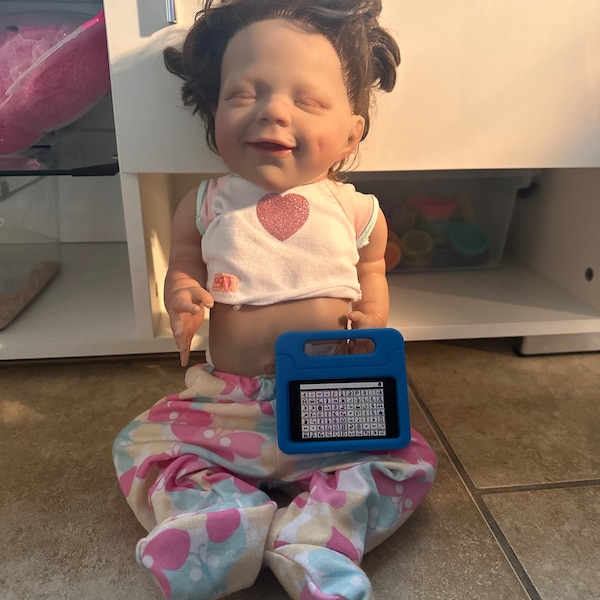 Toy AAC Tablet for Doll or Stuffed Animal, AAC Toy for Stuffies, AAC ...